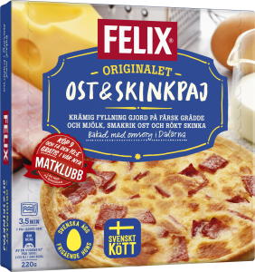 FELIX PAJ OST&SKINKA 220G – Swedishcandy4u